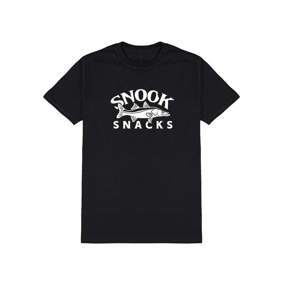 T Shirt Snook Snacks Logo
