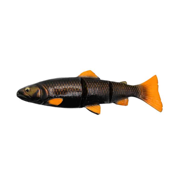 Savage Gear Black & Orange Trout (Line Thru) - Snook Snacks